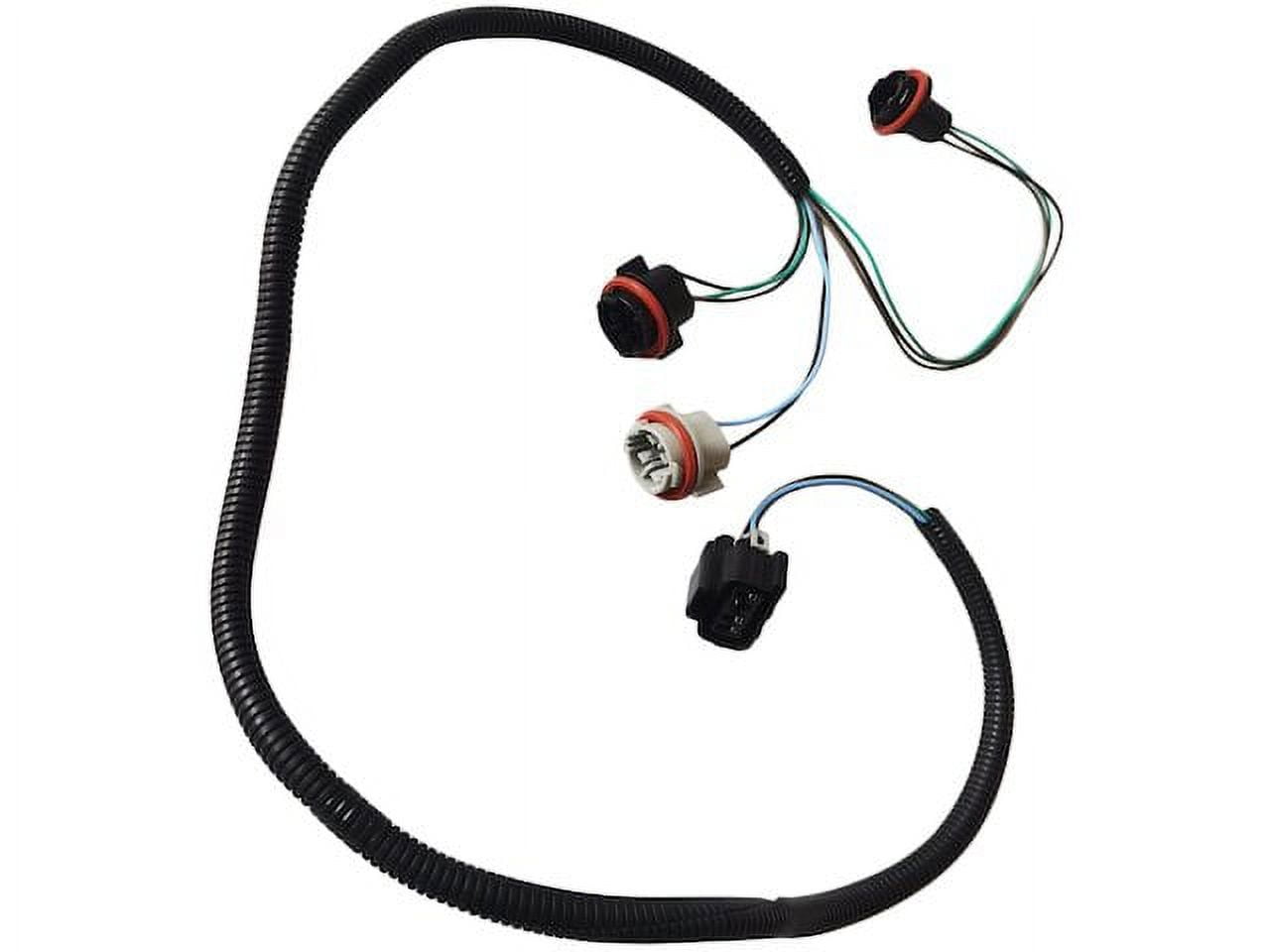 Left Tail Light Harness - Compatible with 2007 - 2014 GMC Sierra 3500 ...