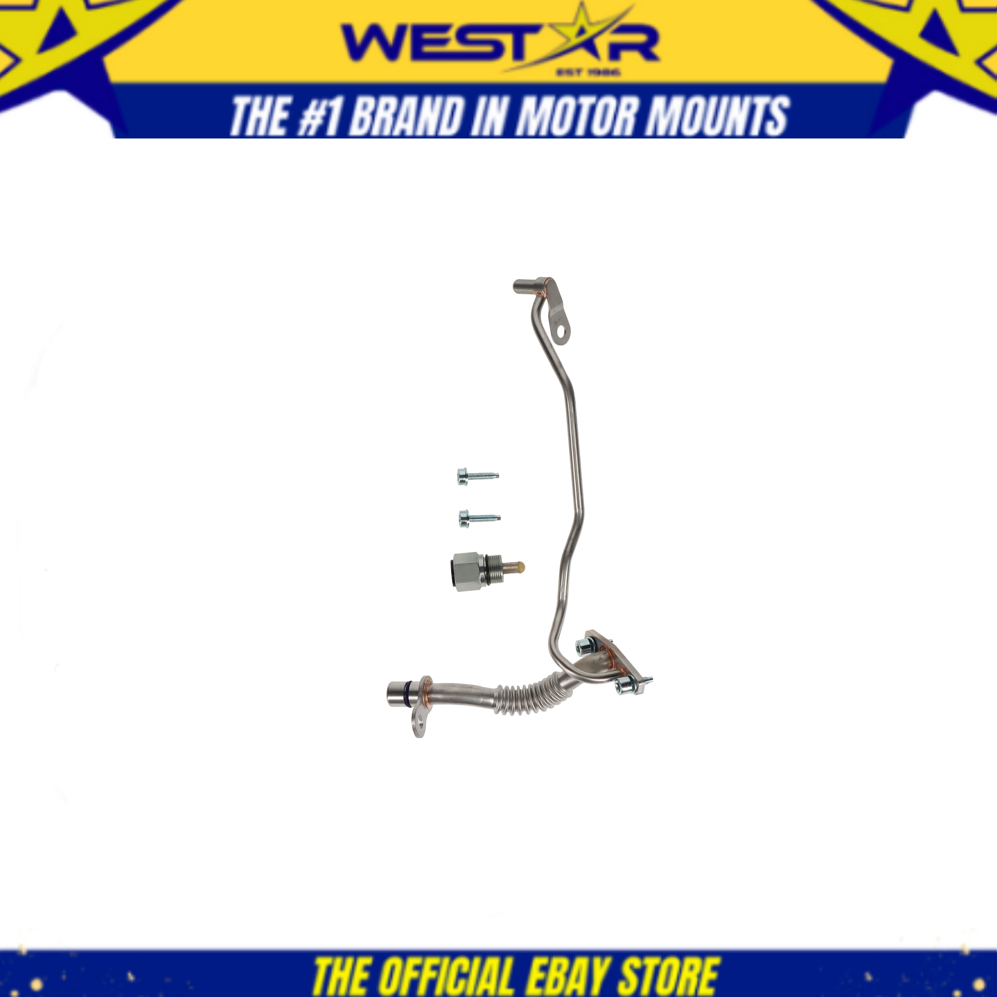 Left Turbocharger Oil Supply Line Fits Ford F-150 Expedition Navigator ...