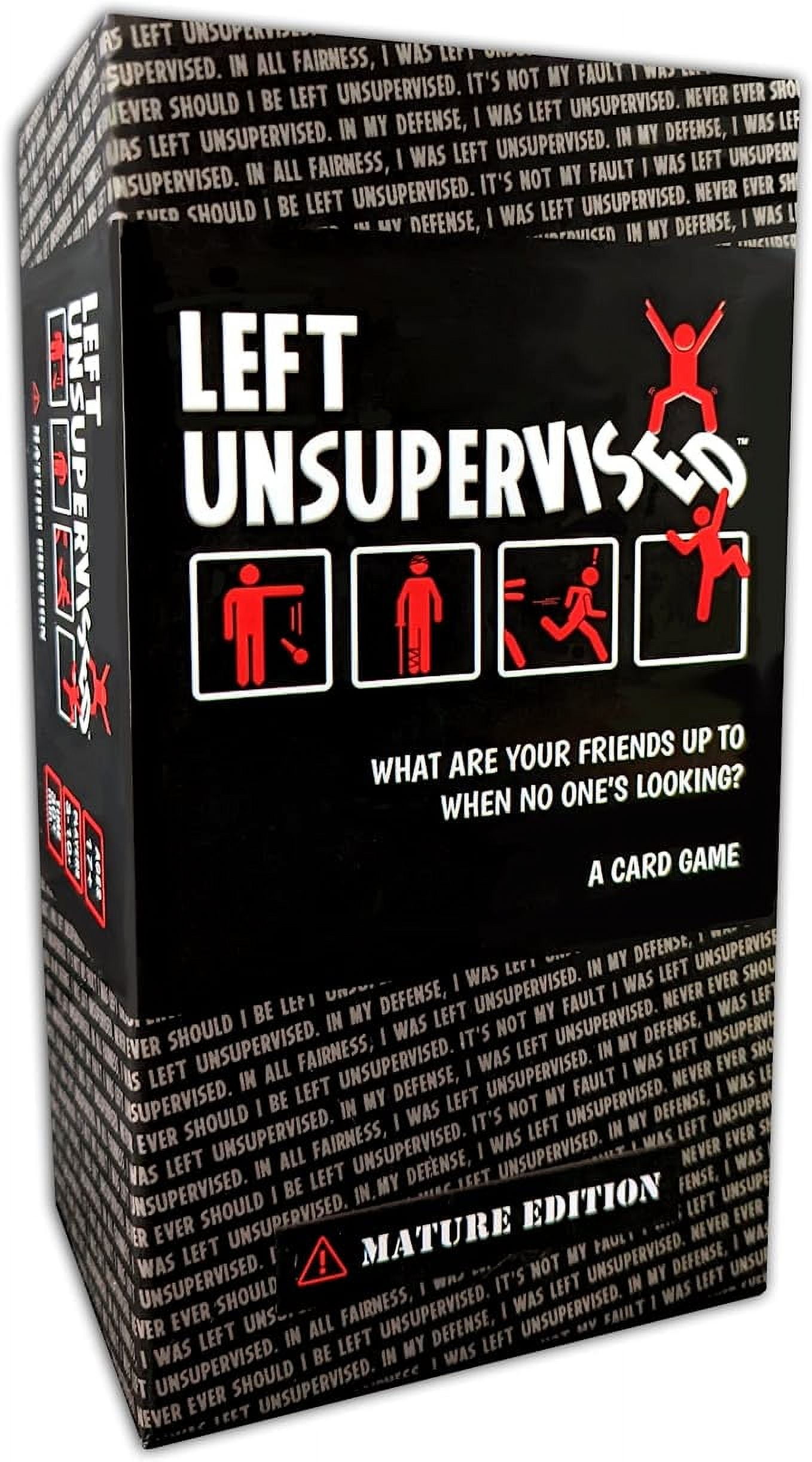 Left Unsupervised: Mature Edition - A New Twist Card Game That Makes it ...