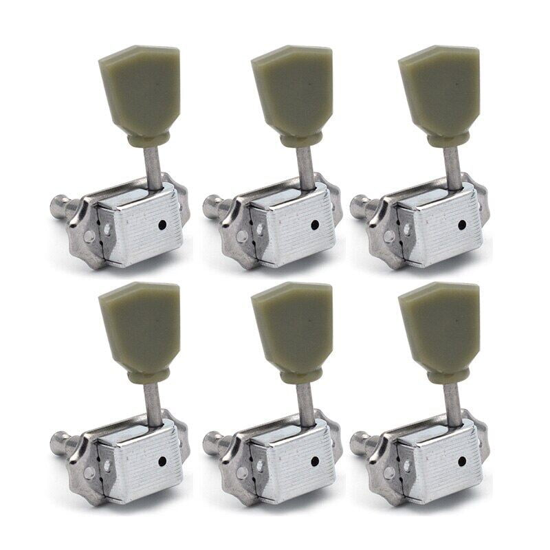 Left and Right Hand Vintage Guitar Deluxe Locking String Tuning Pegs ...