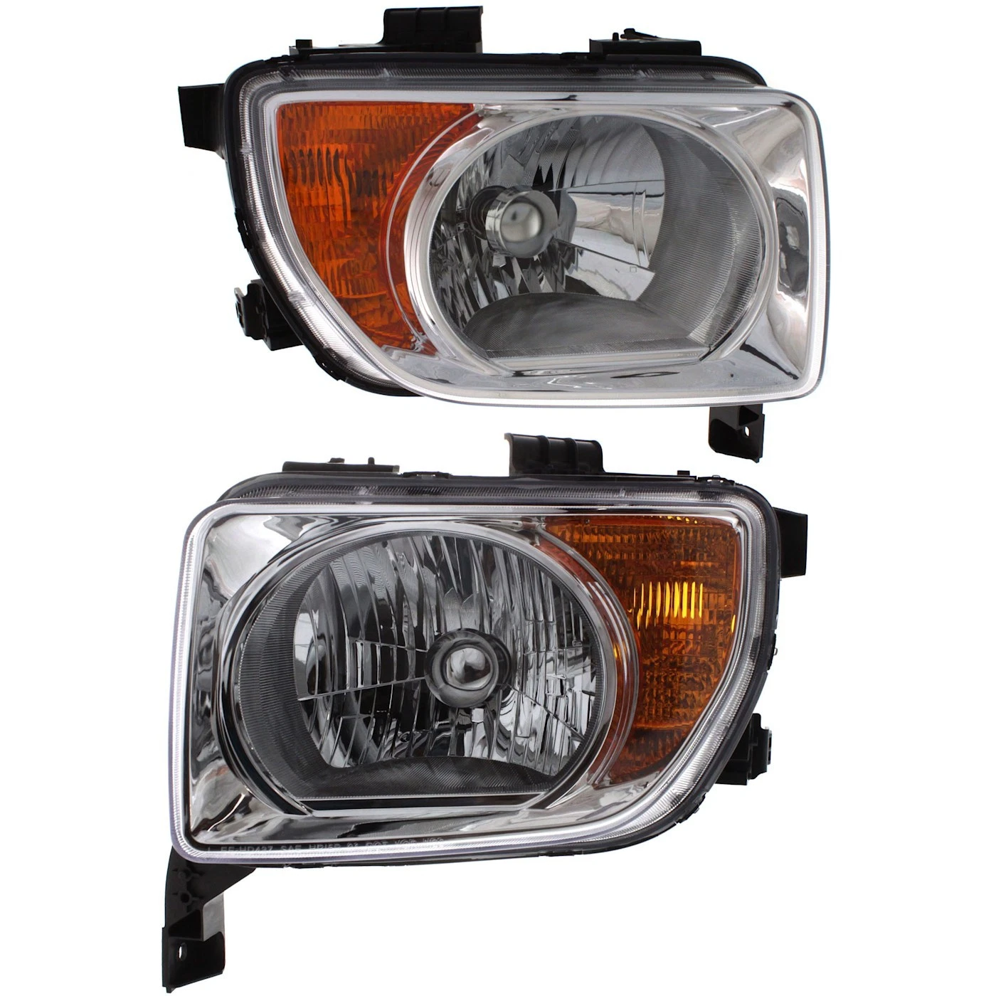 Left and Right Headlights For Honda Element 2003-2006 Halogen w/ Bulb/s ...