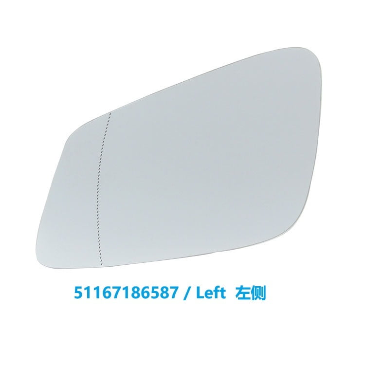 Left side-Ruili558 Car wide angle heated mirror glass for BMW F01 F02 ...