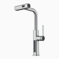 Lefton Rotatable Bathroom Faucet with Temperature Display in Fahrenheit ...
