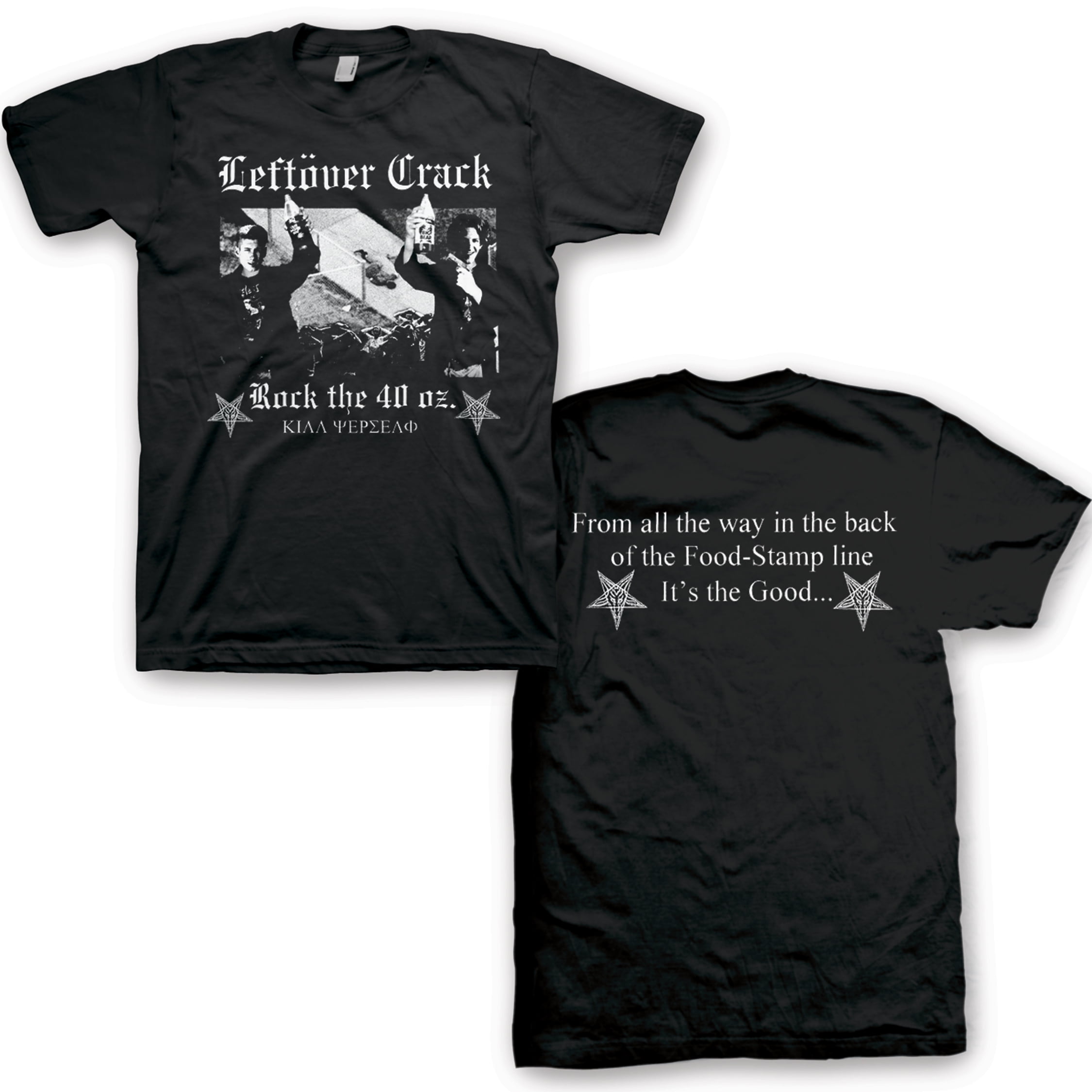 Leftover Crack Rock the 40 oz Classic Adult T-Shirt-X-Large - Walmart.com