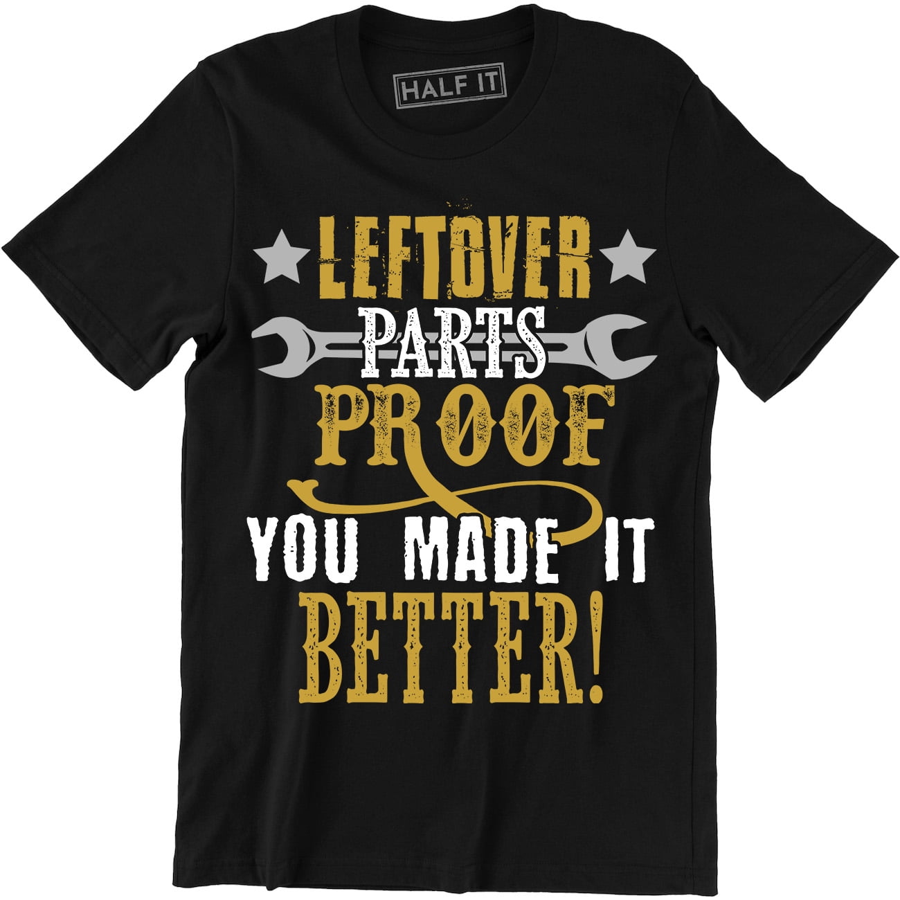 Leftover Parts, Mens Funny Car - Kit Classic Car Mechanic Gift for Dad ...