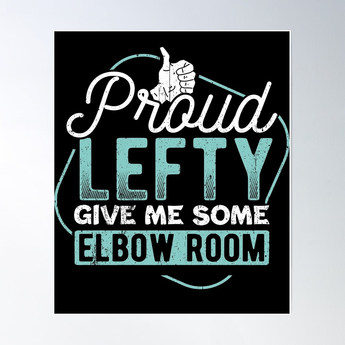 Lefty Athletes Sports Player Chef Poster Wall Art, Modern Wall Decor ...