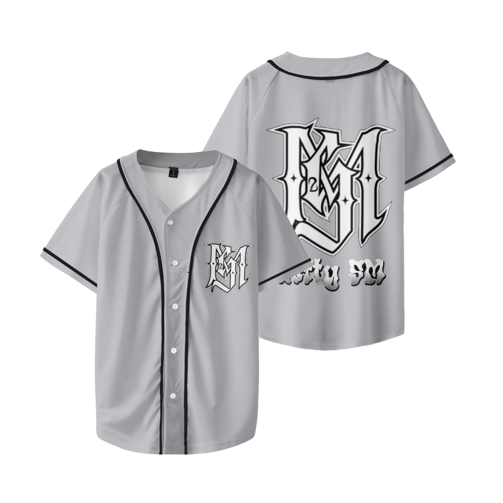 Lefty Sm Baseball Jersey 3D Print Summer Hip Hop T Shirts Harajuku Gray ...