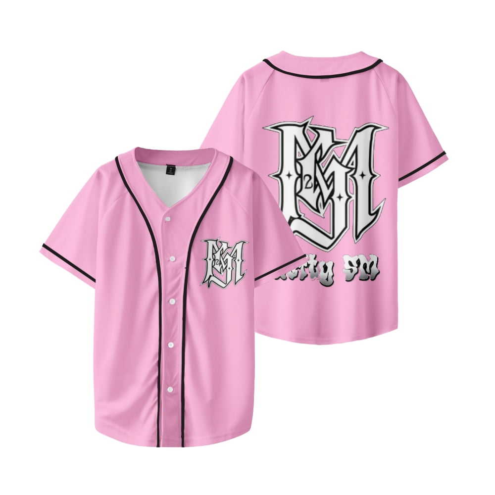 Lefty Sm Baseball Jersey 3D Print Summer Hip Hop T Shirts Harajuku Pink ...