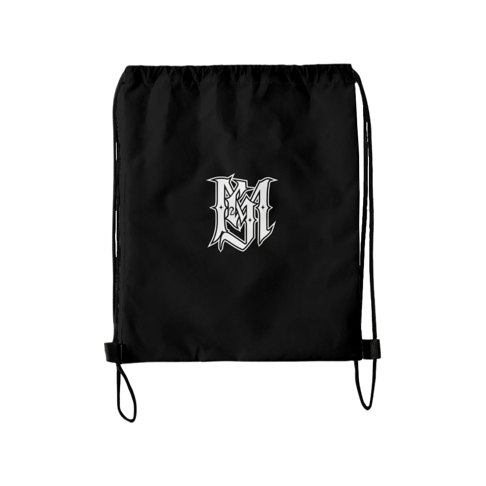 Lefty Sm Drawstring Pocket Portable Backpacks Black Travel Beach Bag ...
