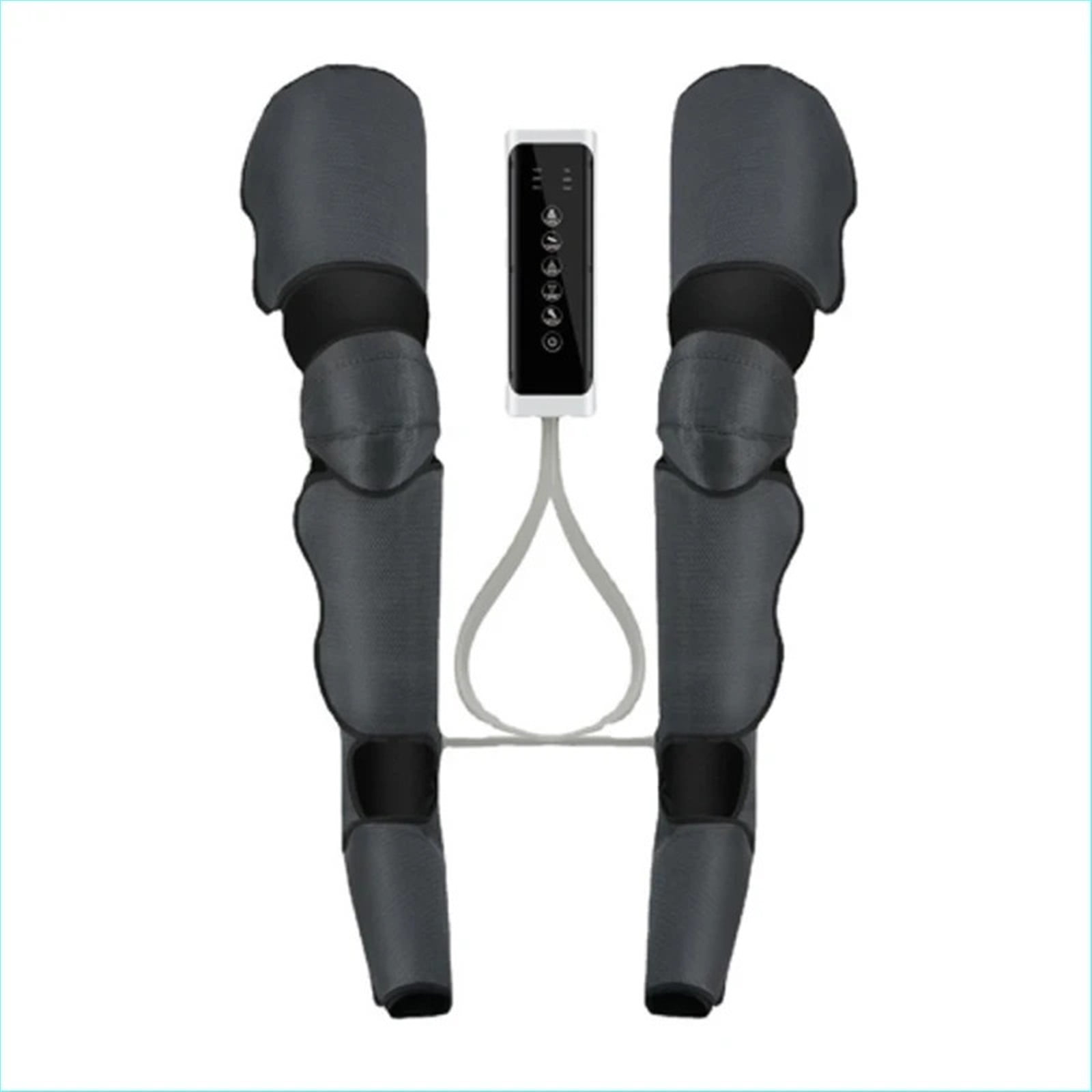 Leg Air Compression Massager Heated for Foot and Calf Thigh Blood ...