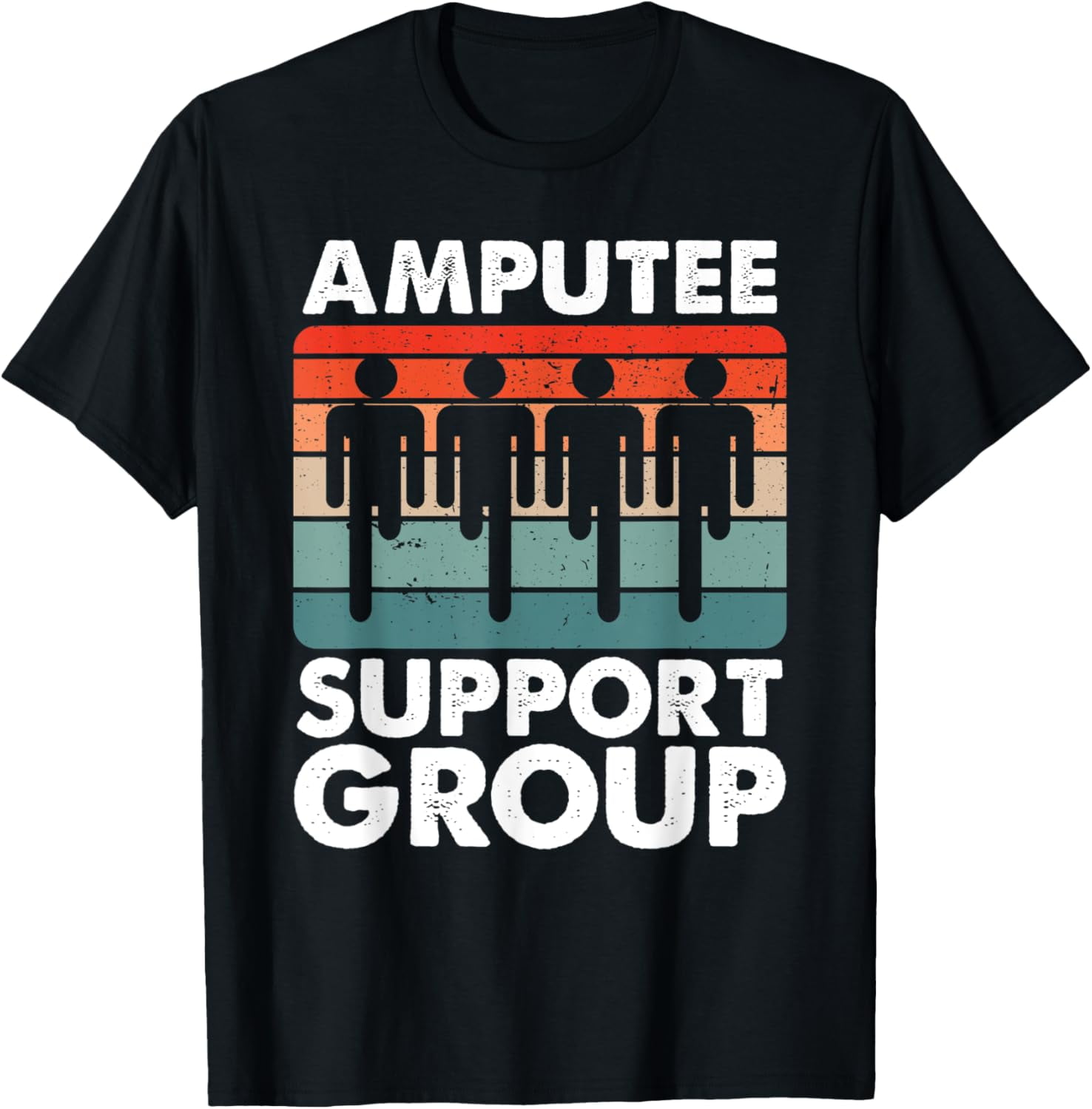 Leg Amputee Shirt Leg Amputation Support Humor Amputee Funny T-Shirt ...