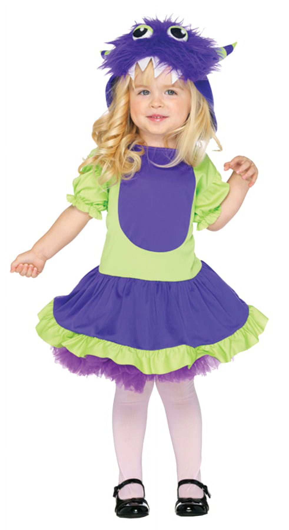 Leg Avenue Cuddle Monster Girl's Halloween Fancy-Dress Costume for ...