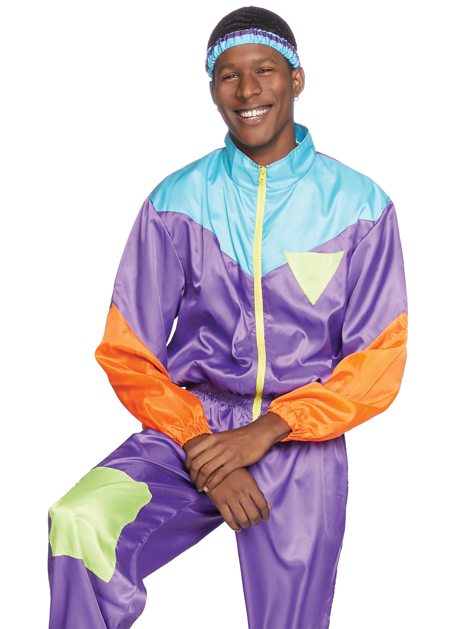Leg Avenue Men's 2 Pieces Retro 80s Ski Suit Costume - Walmart.com