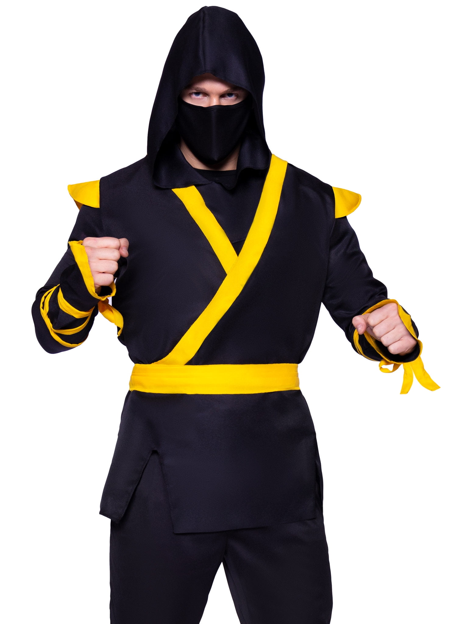 Leg Avenue Men's 5 Piece Ninja Costume Set With Face Mask - Walmart.com