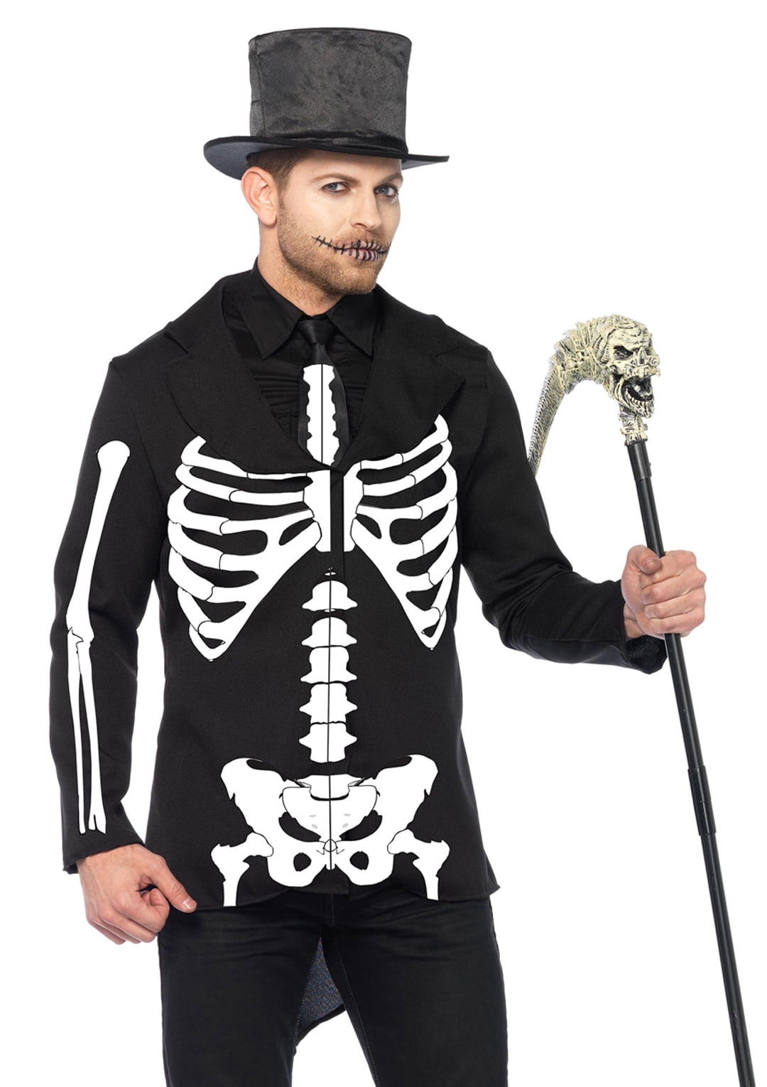 Leg Avenue Men's Bone Daddy Skeleton Costume - Walmart.com