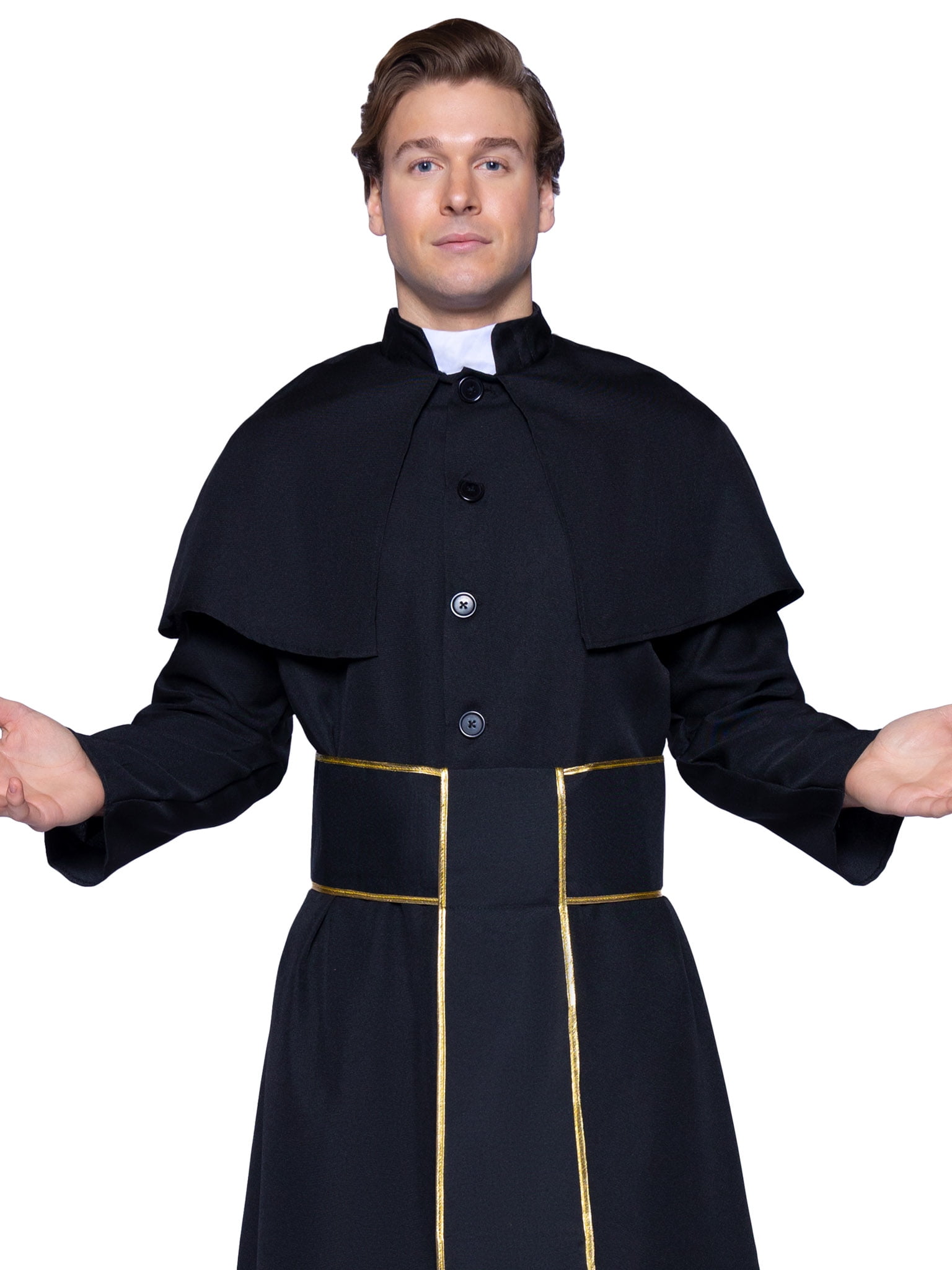 Free Shipping! Leg Avenue Men's Priest Costume - Walmart.com - Walmart.com