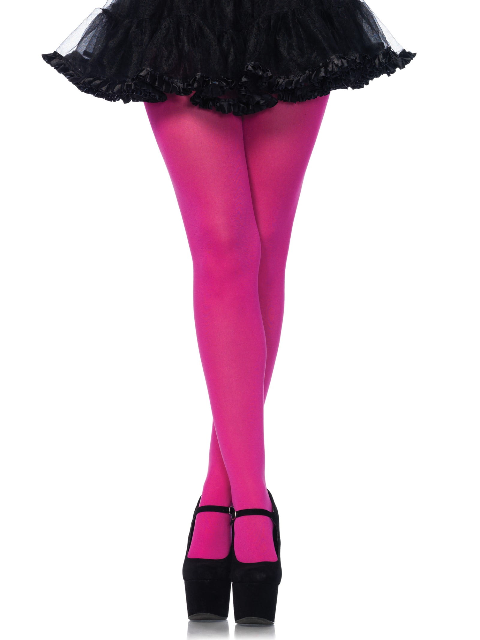 Leg Avenue Women’s Nylon Tights, Fuchsia, One Size - Walmart.com