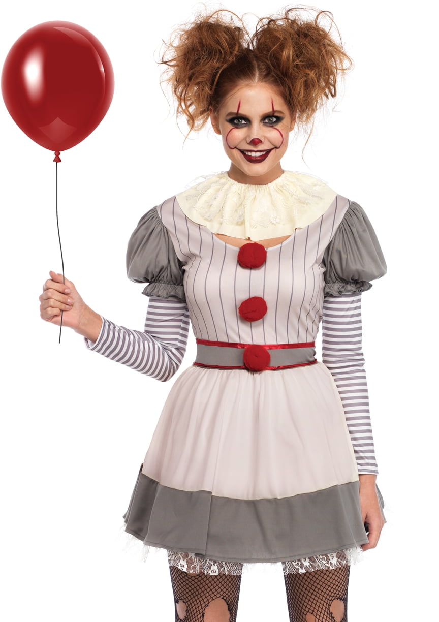 Leg Avenue Women's Scary Clown Costume - Walmart.com