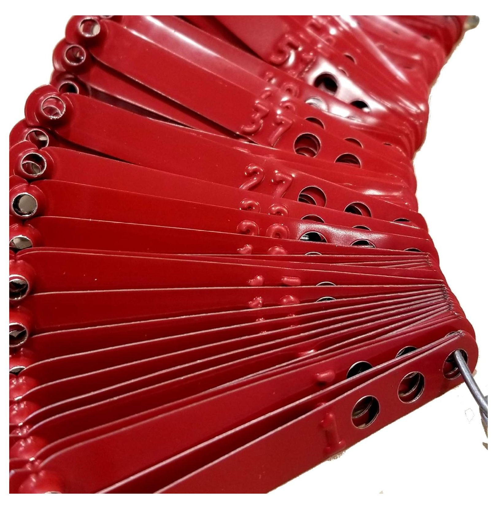 Leg Bands NOT Stamped Aluminum Chicken Pheasant Poultry Leg ...