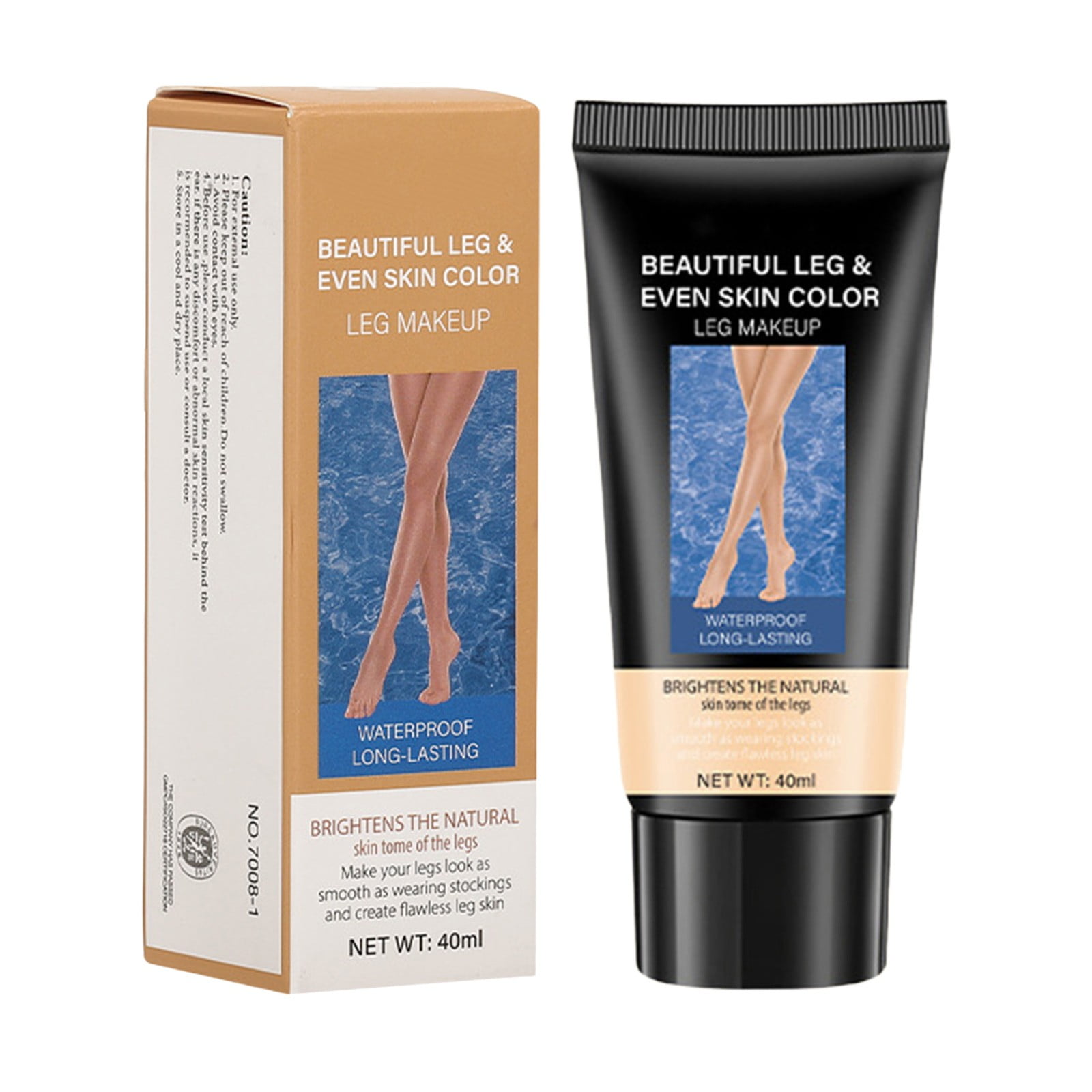 Leg and Body Makeup Foundation, Waterproof Leg & Body Tattoo Scar Cover ...