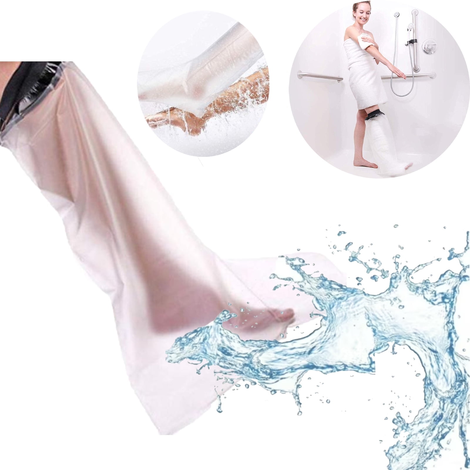 Leg Cast Cover,Waterproof Foot Protector Bandage Protector for Adult ...