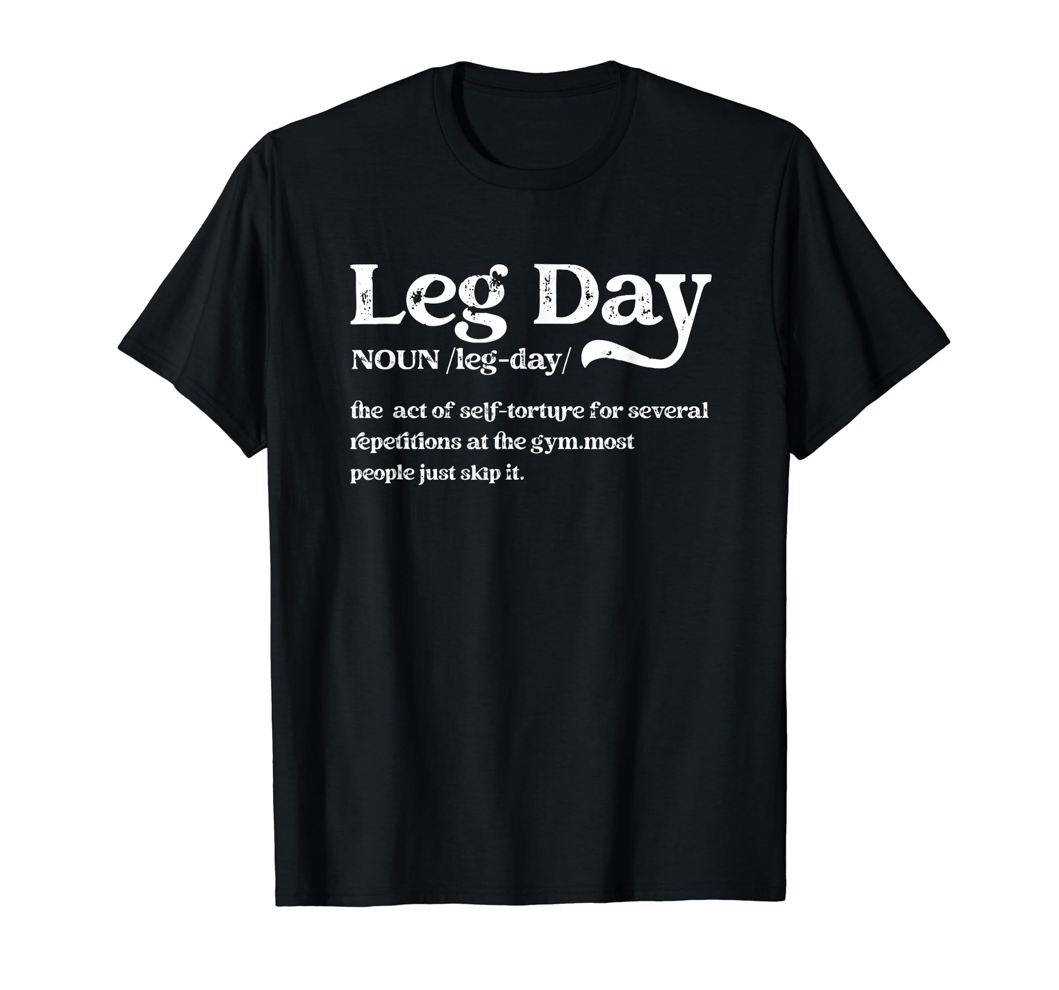 Leg Day Definition Gym Pump Cover-Oversized Gym Workout T-Shirt ...