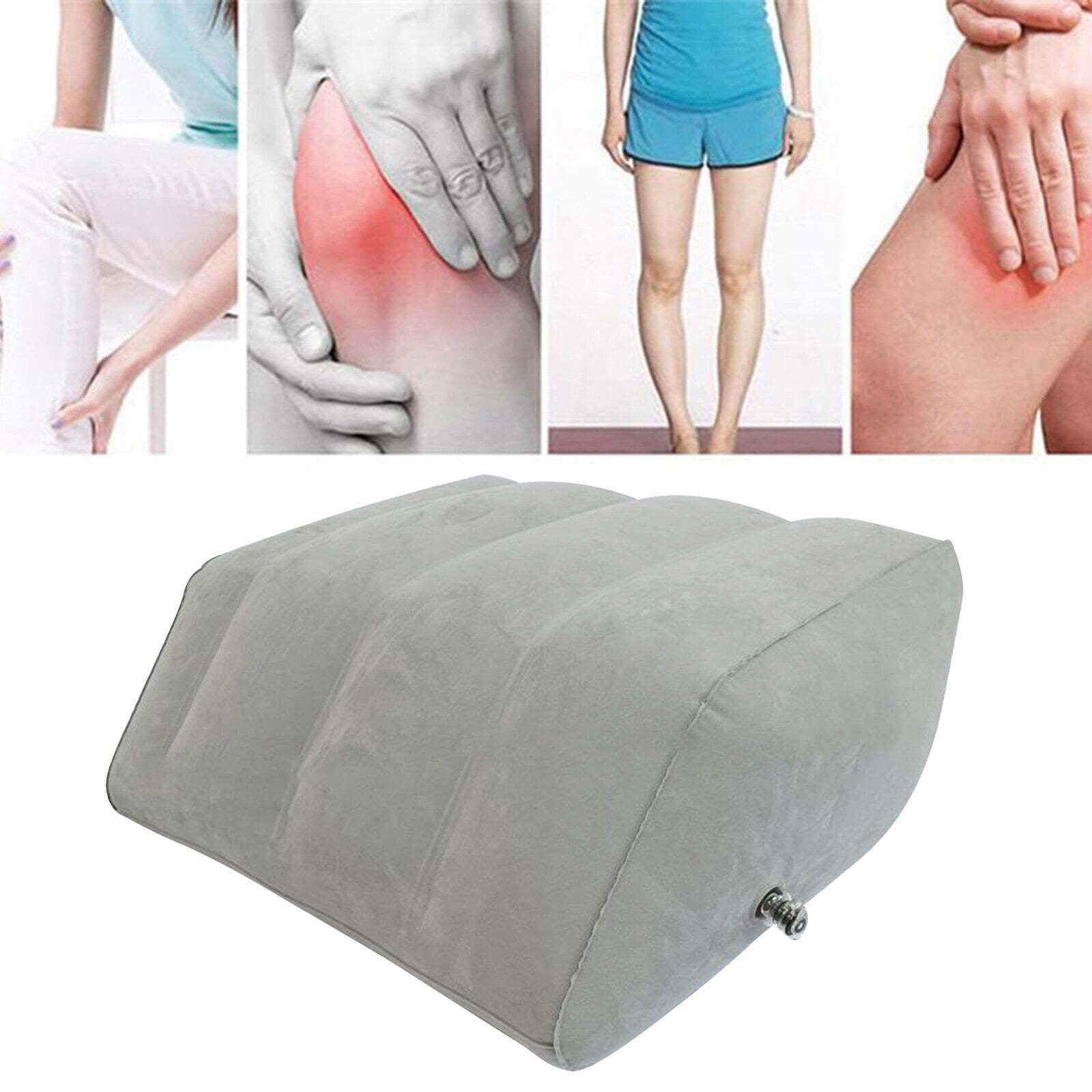 Leg Elevation Pillow,Inflatable Wedge Pillow Legs Elevates to Relax ...