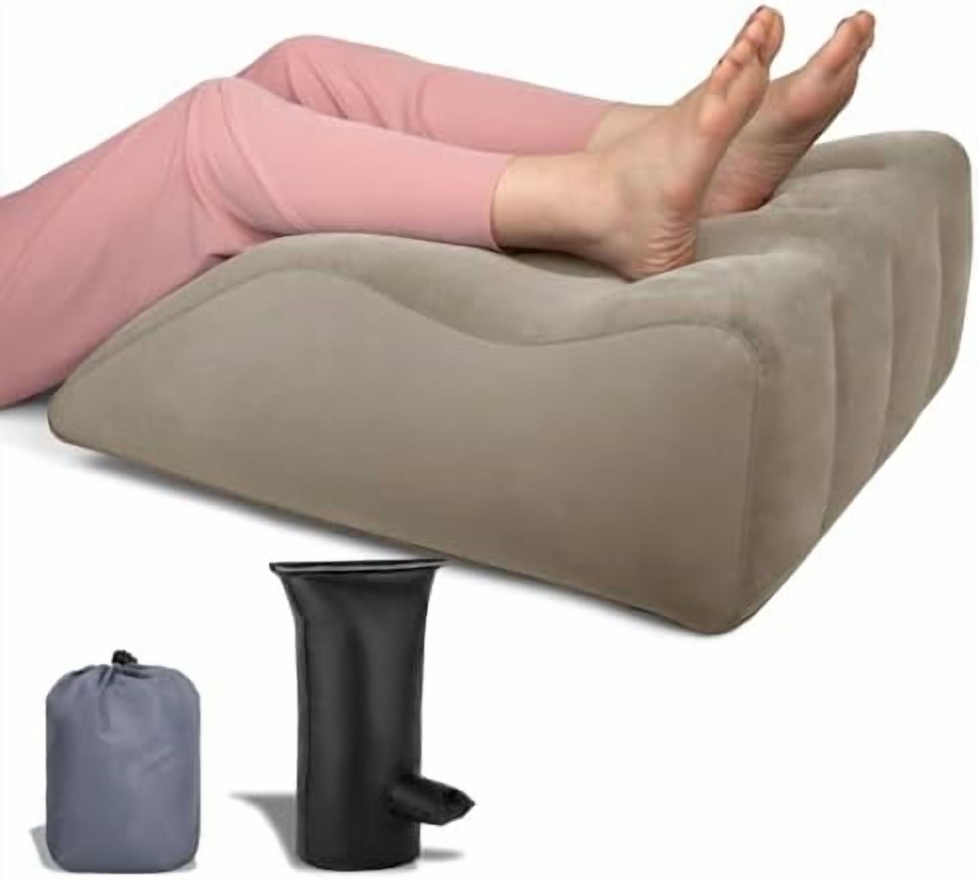 Leg Elevation Pillow - Inflatable Wedge Pillow for Sleeping Leg Pillows ...