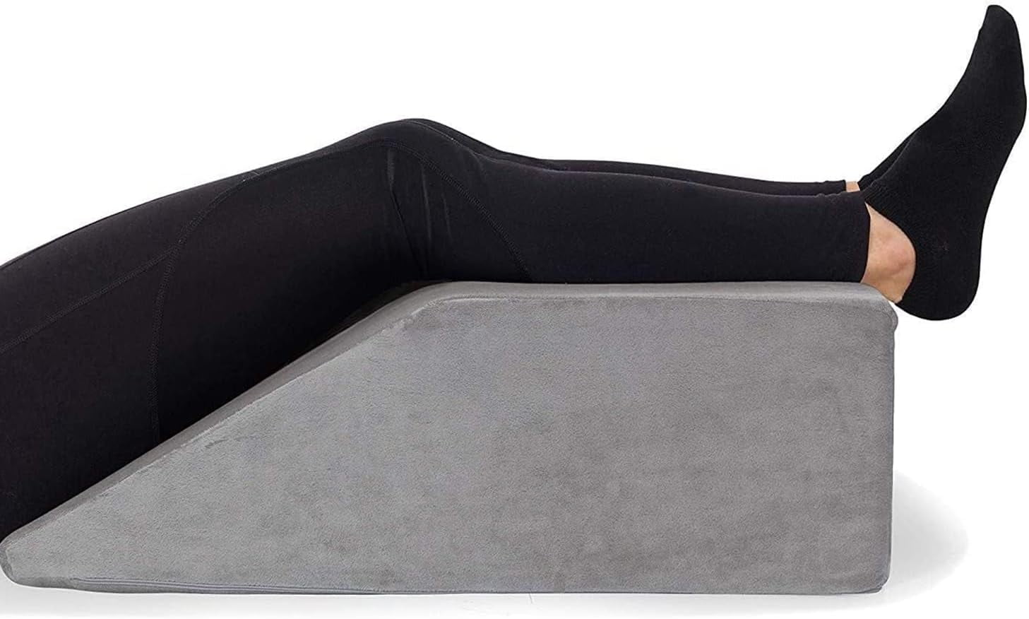 Leg Elevation Pillow - Memory Foam Elevating | Rest Wedge Blood ...