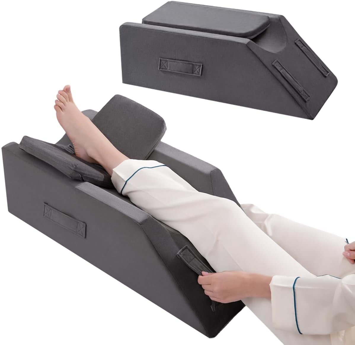 Leg Elevation Pillows for After Surgery, Injuries, Rest and Sleeping ...