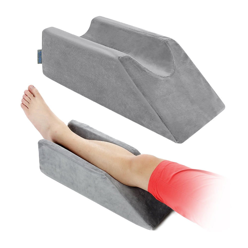 Leg Elevation Wedge Pillow Knee Foam for Sleeping Post Surgery Foot Leg ...