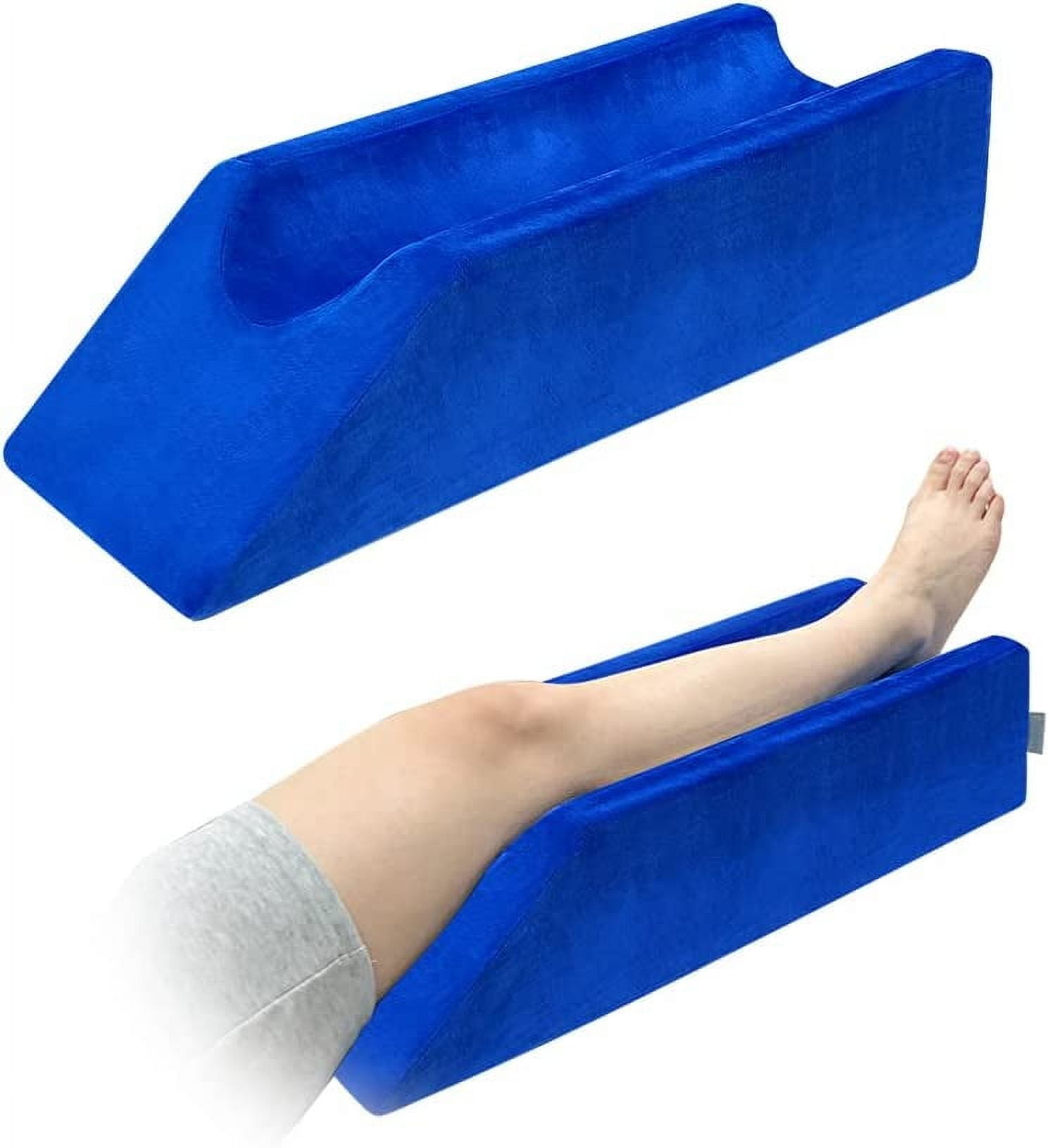 Leg Elevation Wedge Pillow Knee Leg Rest Pillow for Sleeping Post ...