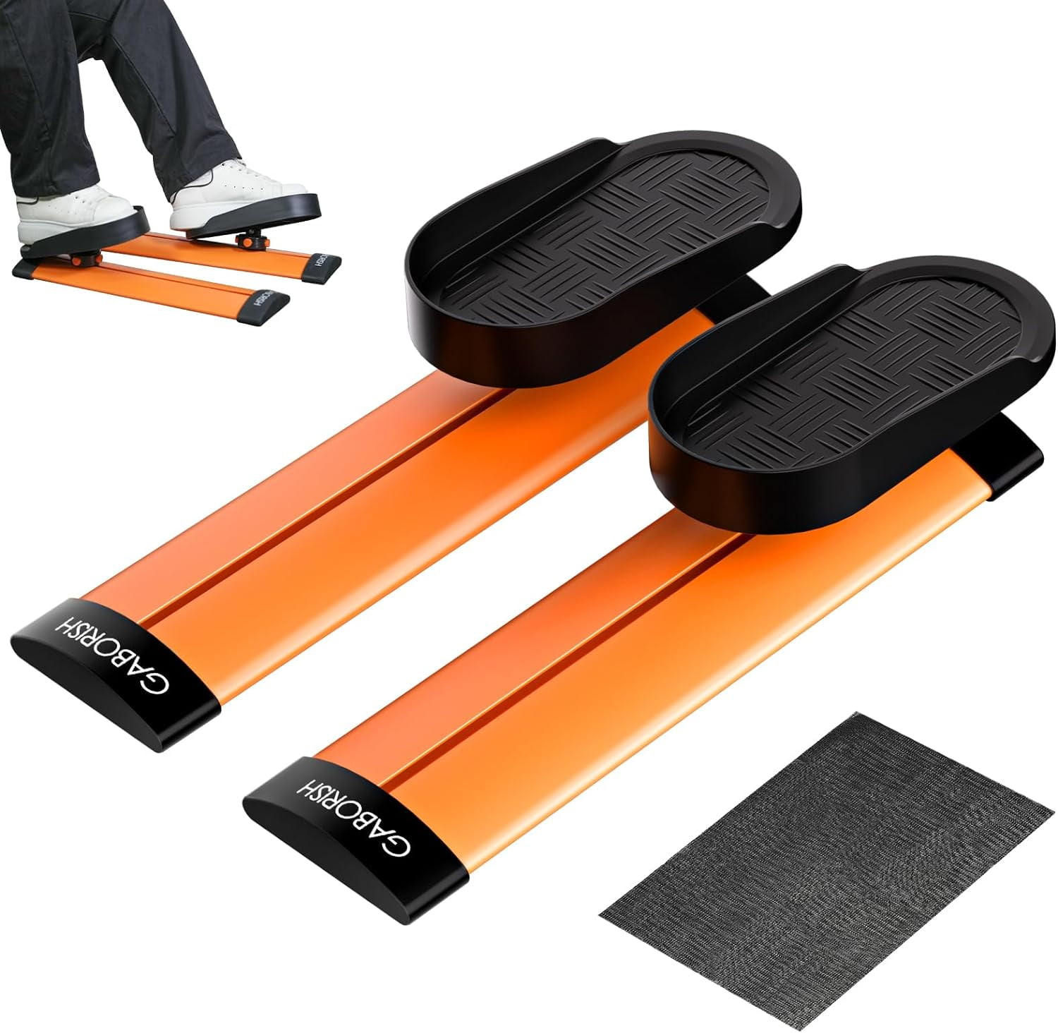 Leg Exerciser While Sitting for Seniors, GABORISH Under Desk Elliptical ...