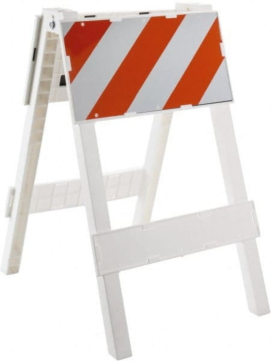 Manufacturer Varies Type 1 Folding Barricade,24 In. W,18 lb. 97-01-001 ...