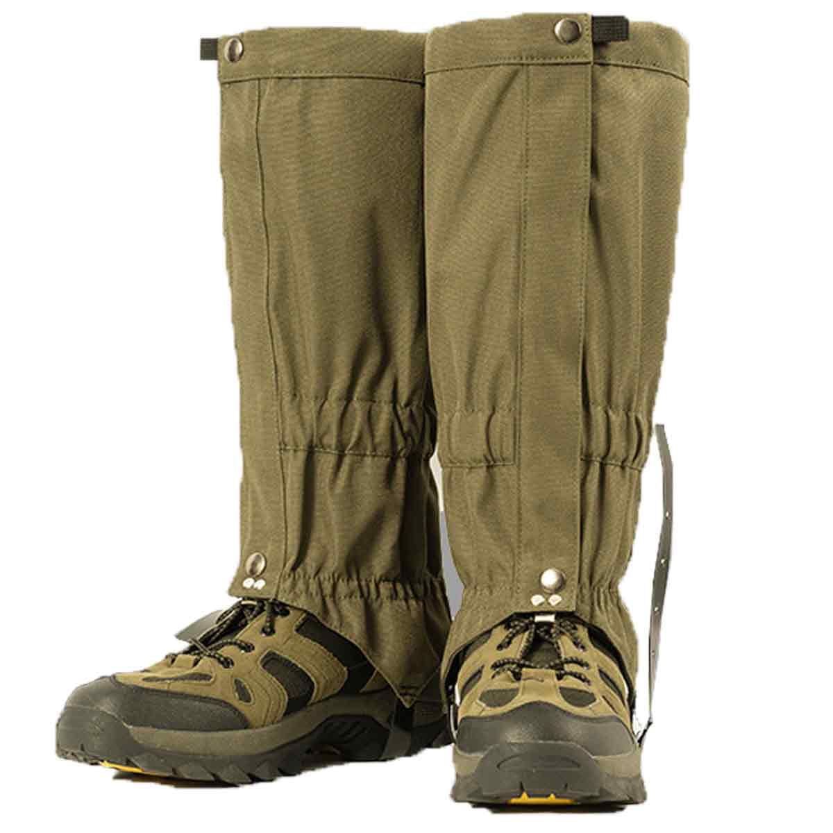 Leg Gaiters HIGH-PERFORMANCE Hunting Gaiters, Waterproof Hiking Gaiters with Upgraded Rubber ...