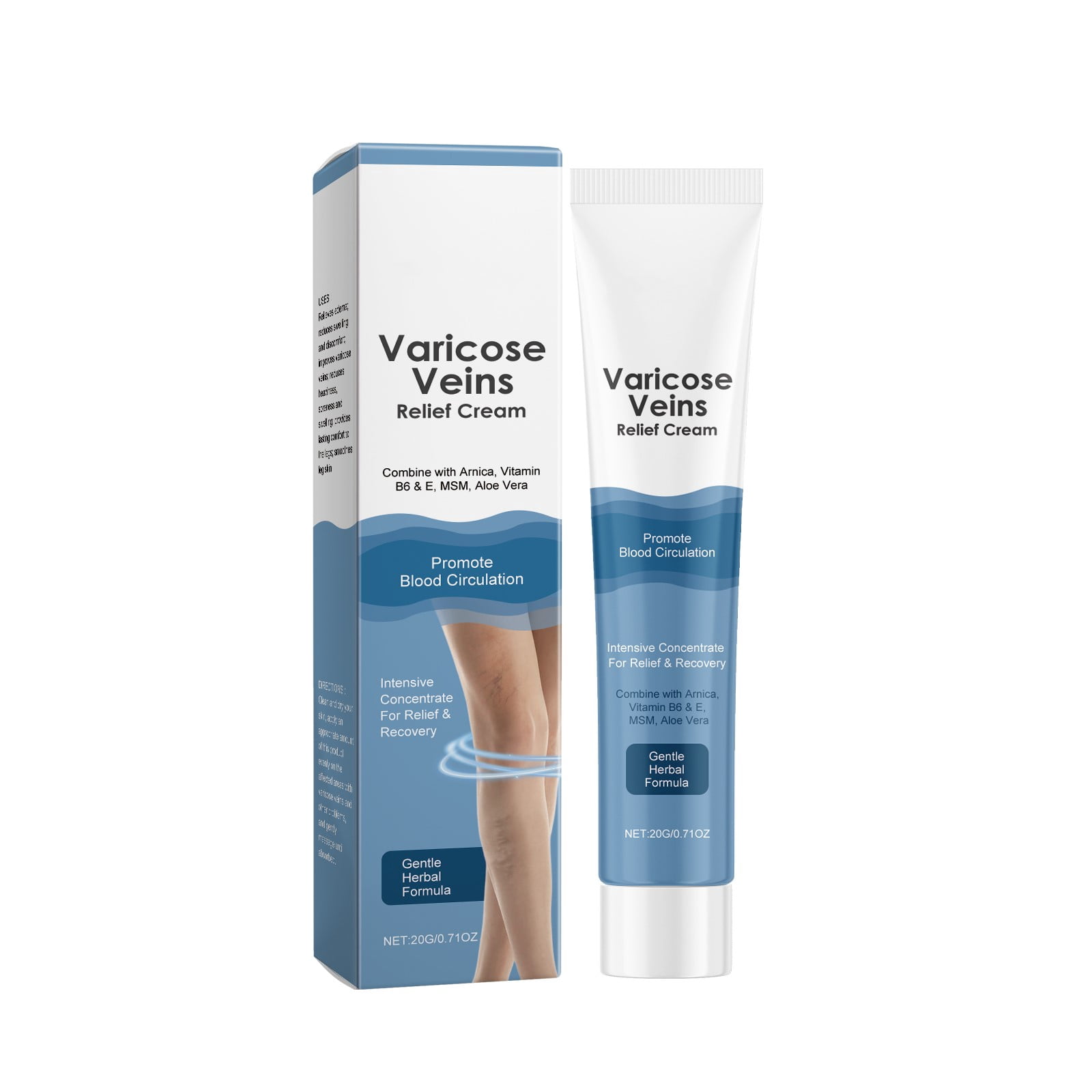 Leg Gel for Cooling Comfort: Temporarily Relieves Heaviness Feeling ...