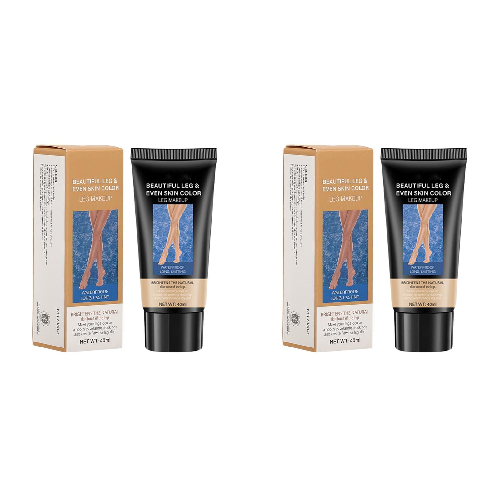 Leg Makeup Water Proof Smooth Cover Up Legs and Body Full Coverage Fade ...