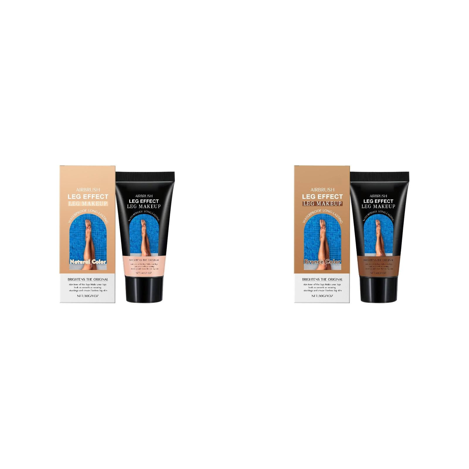 Leg Makeup Waterproof No Transfer, Leg Cover up Makeup for Varicose ...