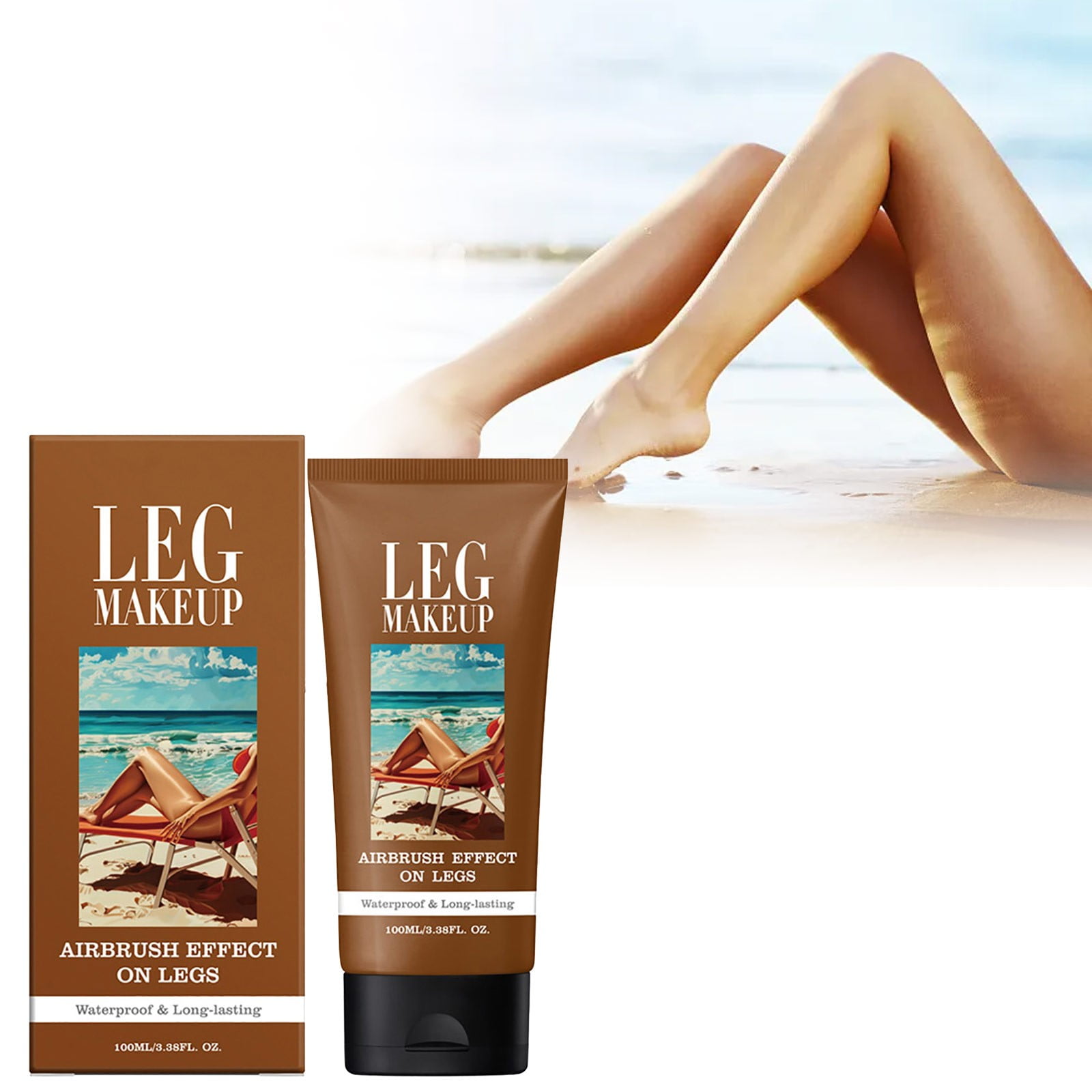 Leg Makeup Waterproof No Transfer, Leg Vein Cover up Makeup for ...