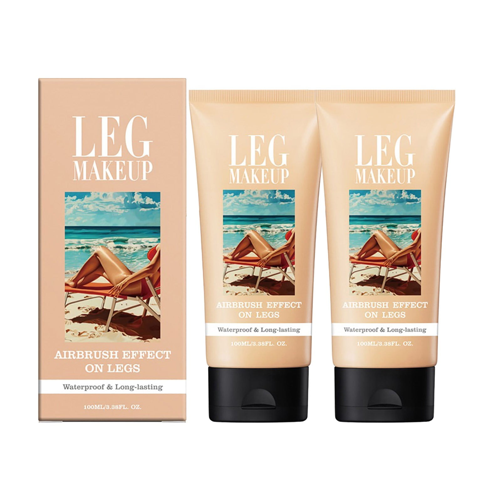 Leg Makeup Waterproof No Transfer, Leg Vein Cover up Makeup for ...
