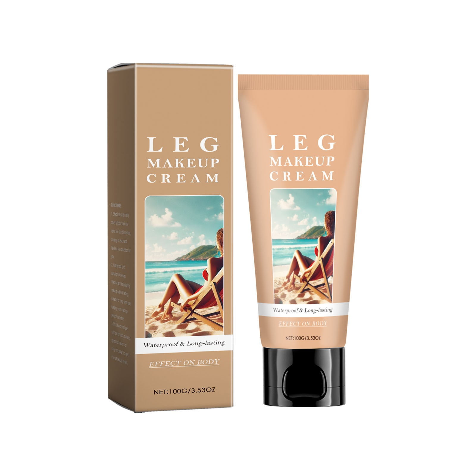 Leg Makeup Waterproof No Transfer, Legs Vein Cover Up Makeup for ...