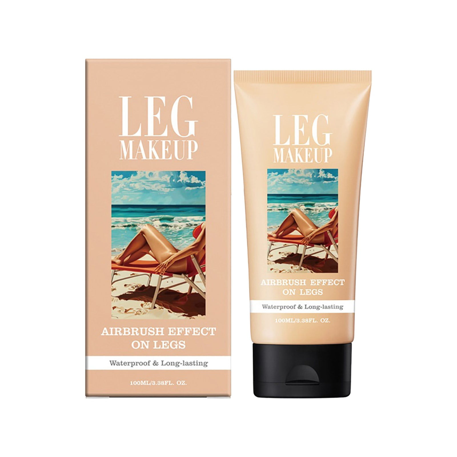 Leg Makeup Waterproof No Transfer,Middle Glow, Leg Vein Cover up Makeup ...