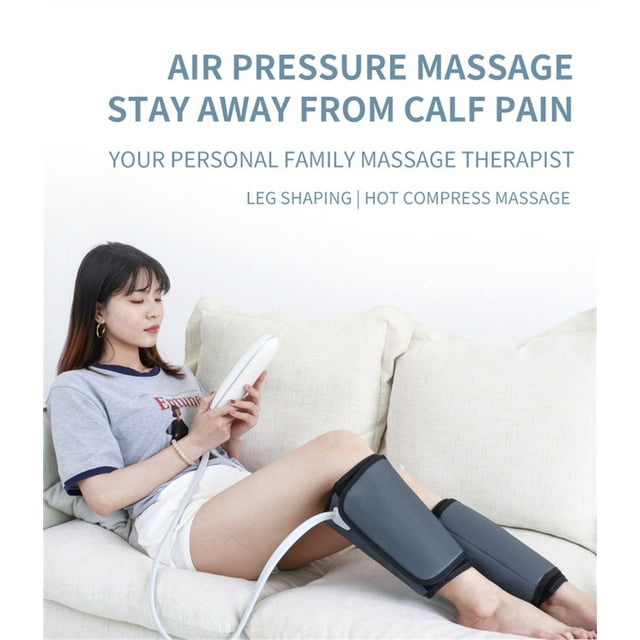 Leg Massager for Circulation and Pain Relief, Calf Air Compression ...