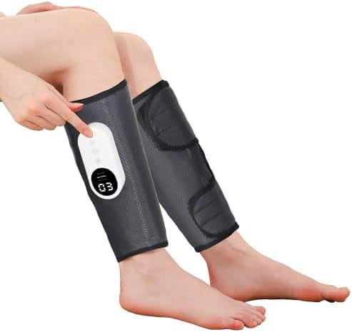 Leg Massager for Circulation and Pain Relief, Calf Air Compression ...