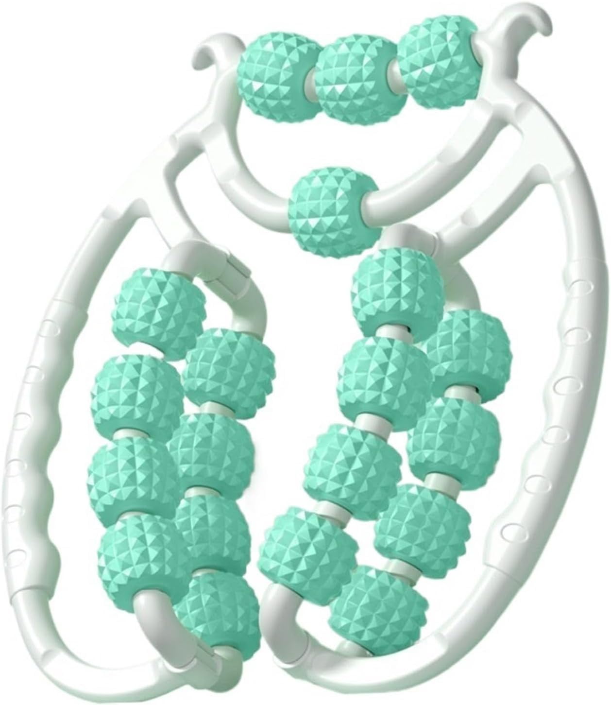 Leg Massager Roller, Relax Massage Rollers 20 Wheels for Legs, Trigger ...