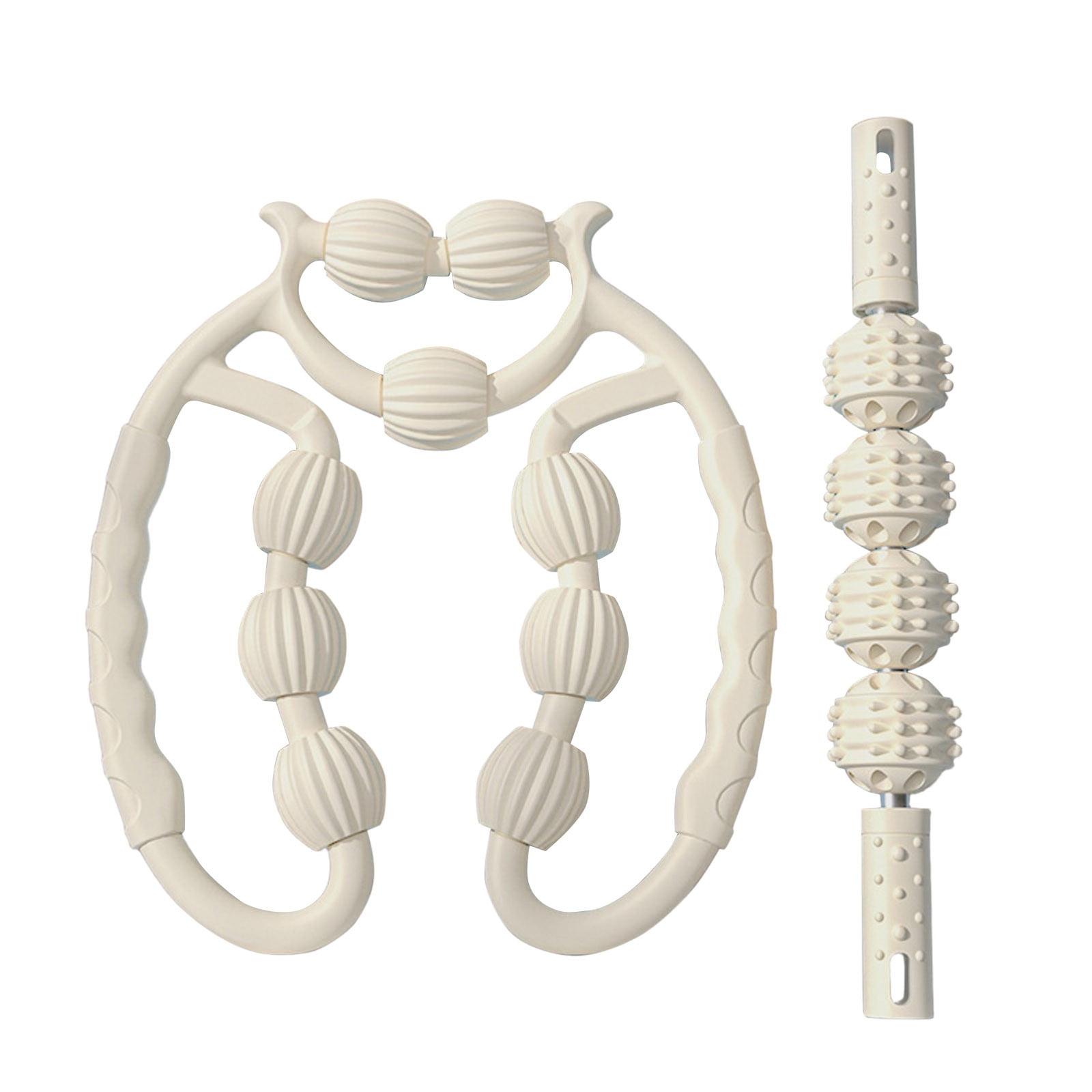Leg Massager Set For Toning And Relaxation With Nine Wheel Roller And ...