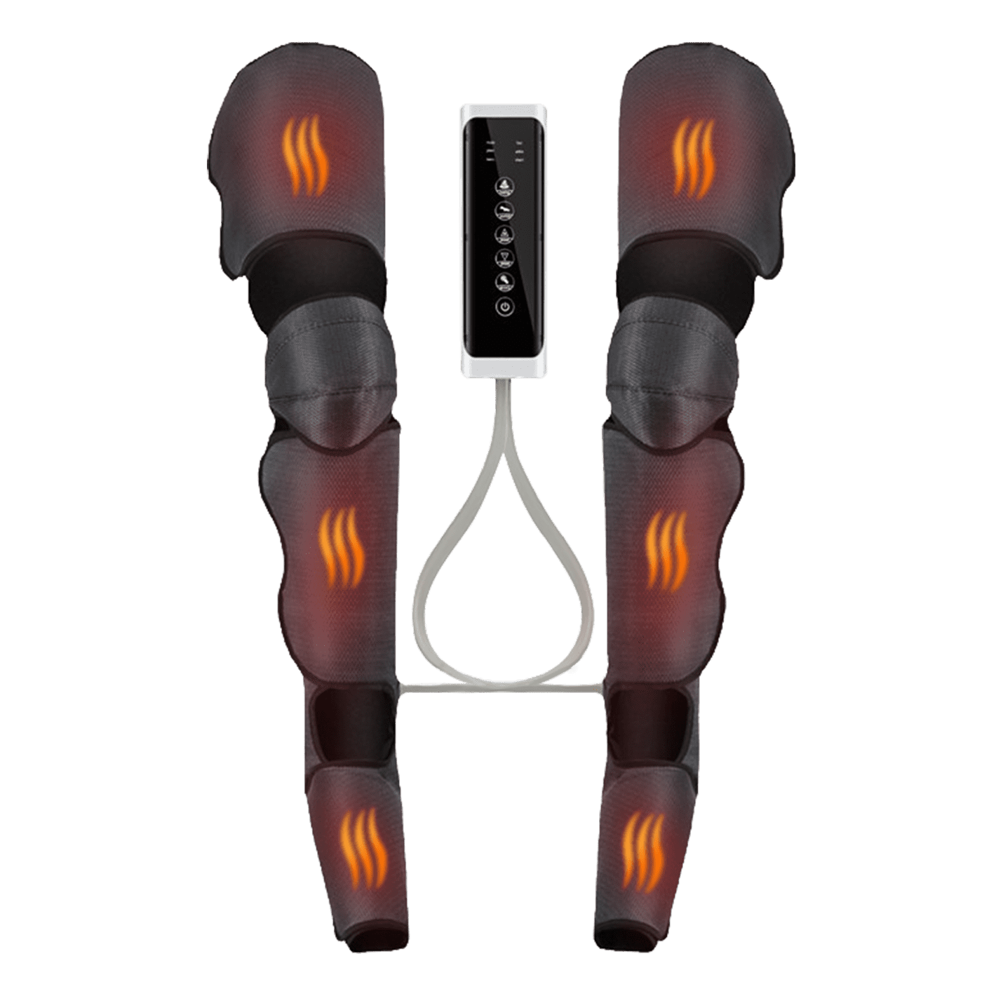 Leg Massager For Circulation Air Compression Calf Knee Foot Massager With Heat Leg Wraps