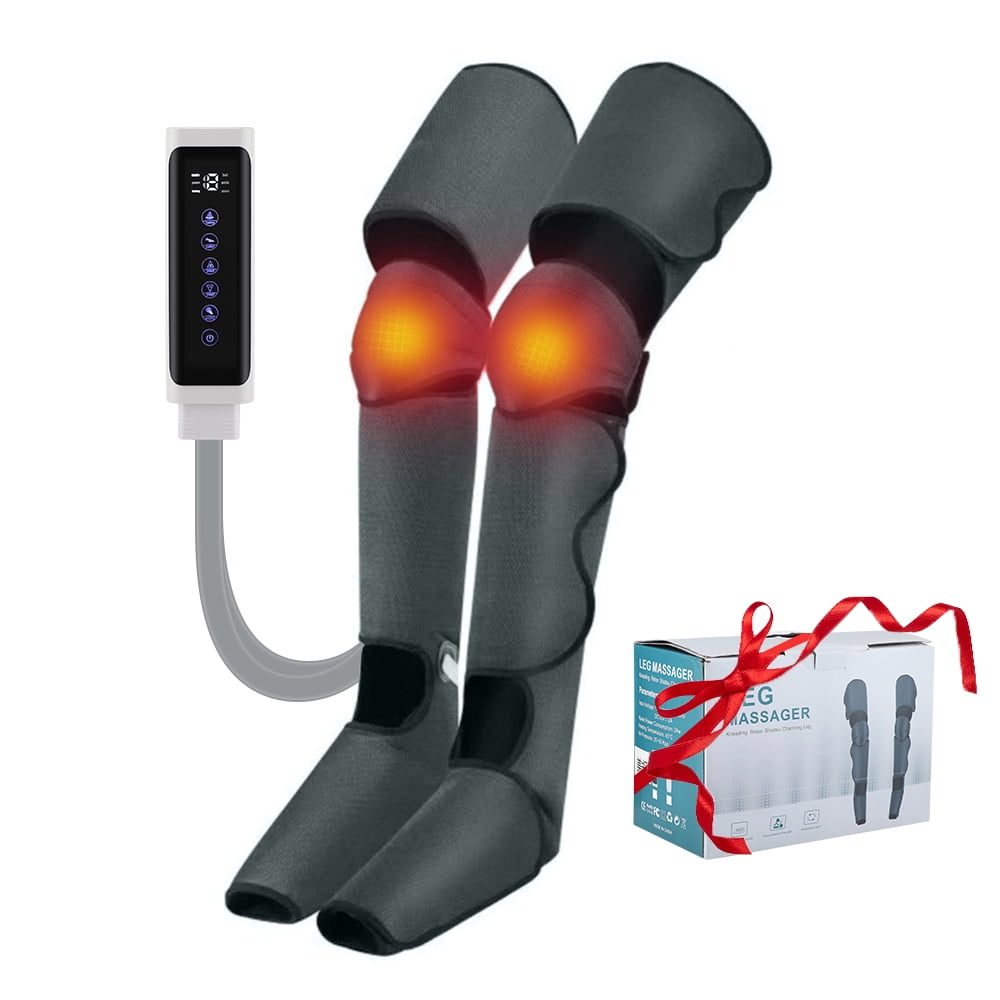 Leg Massagers for Circulation - Foot and Calf Massager with Heat, Air ...