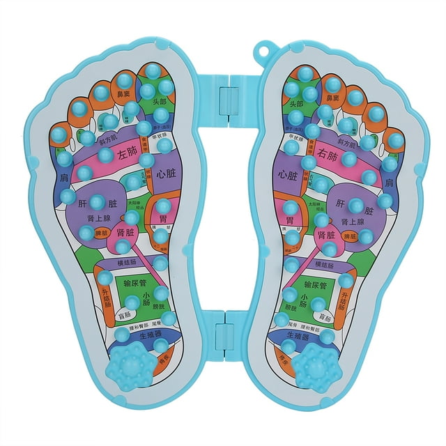 Leg Pain Relief Walk Massage Mat Reflexology Relieve Walk Stone Foot ...