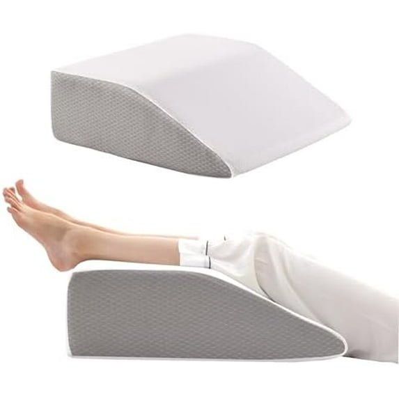 Leg Pillow, 8inch Leg Elevating Pillow for After Surgery, Blood ...